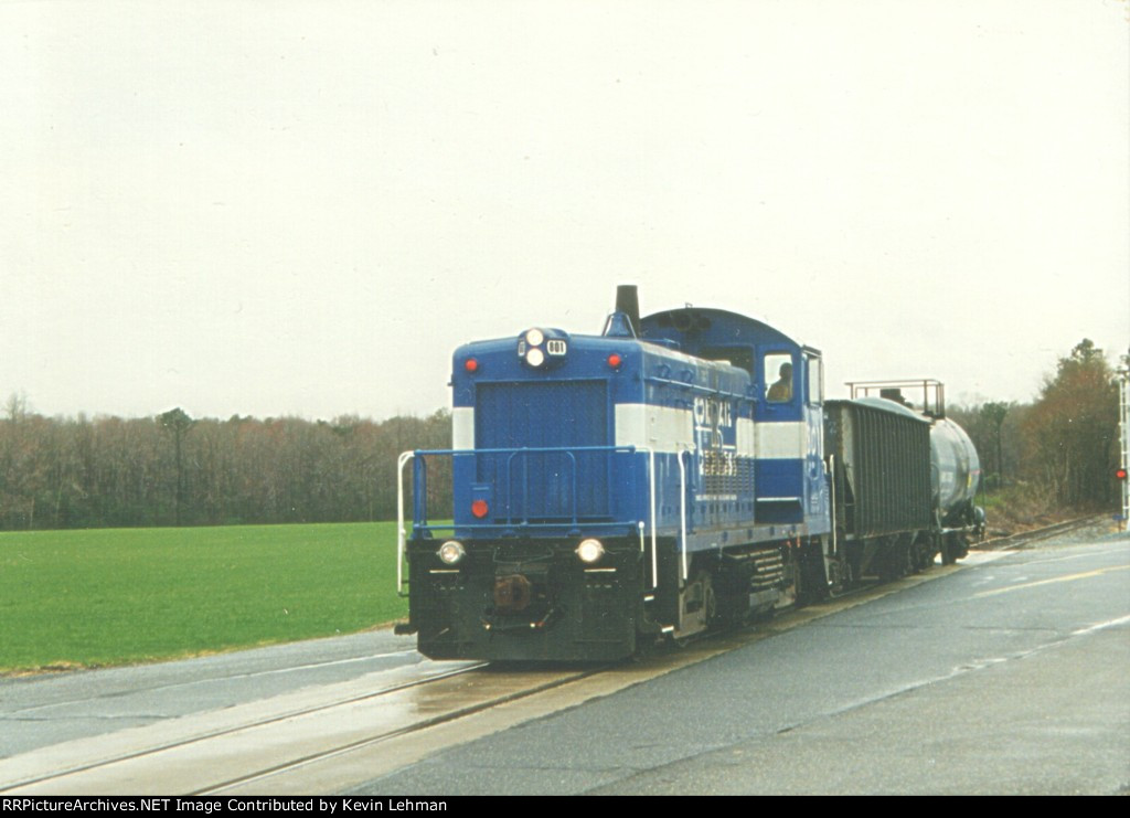 MDDE 801 on rainy day at Cool Springs,De